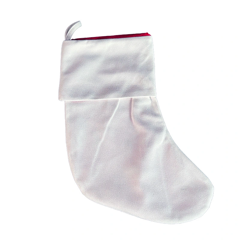 Red Lined Sublimation Blank Gaming Cloth Stocking - HS20-IR