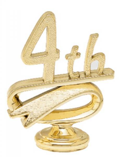 4th Place 2 1/4" Trophy Trim Piece | Trophy Trim Dates and Numbers from ...
